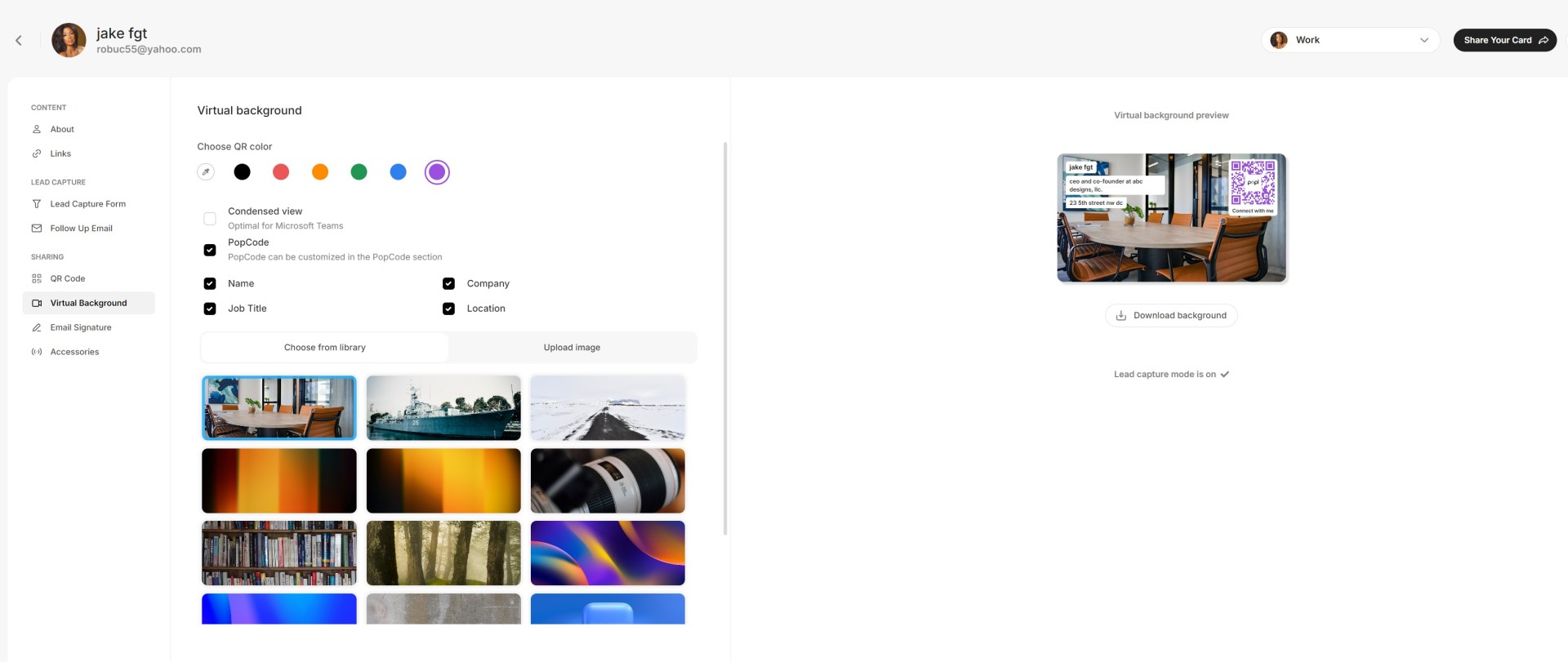 Virtual Backgrounds – DigiPromoting.com